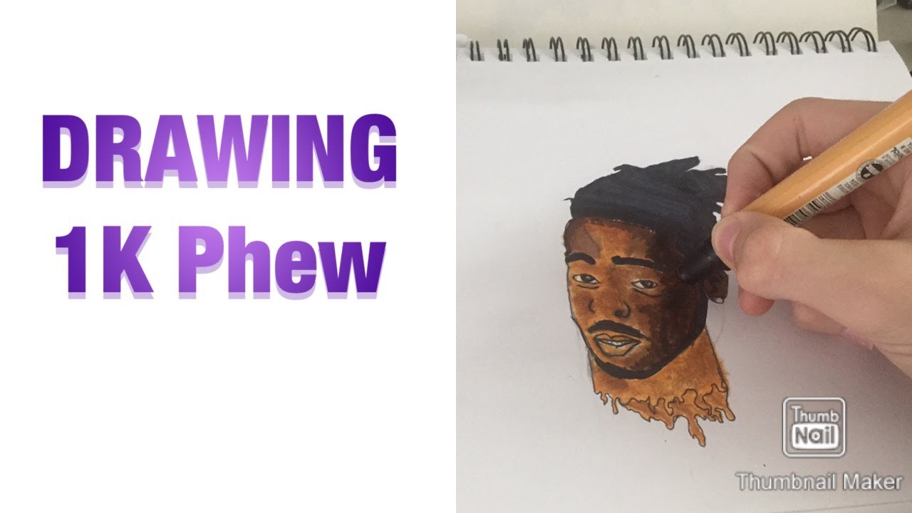 Drawing 1K Phew(SATISFYING)(MUST WATCH) - YouTube