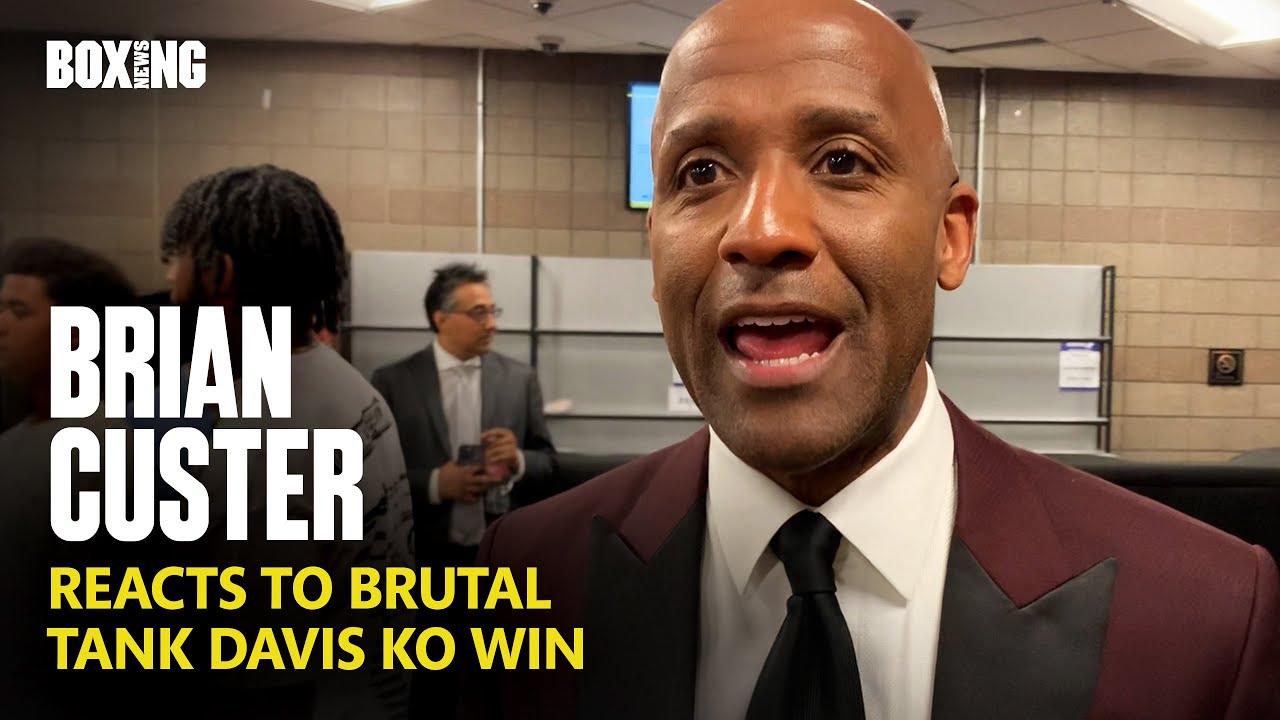 Brian Custer Reacts To Brutal Gervonta Davis KO vs Frank Martin - YouTube