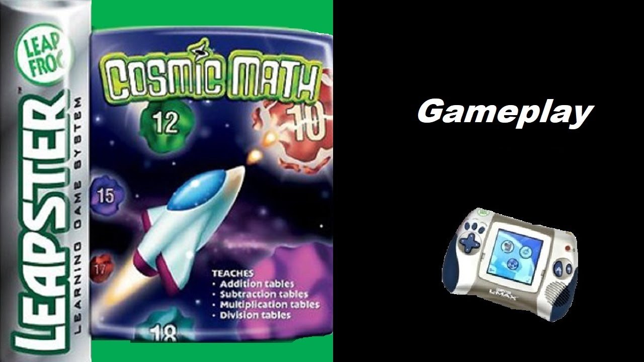 Cosmic Math (Leapster) (Playthrough) Gameplay - YouTube