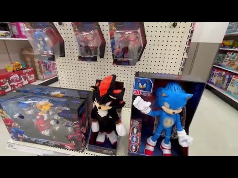 SONIC THE HEDGEHOG 3 Toys @ TARGET - November 8th, 2024 - YouTube