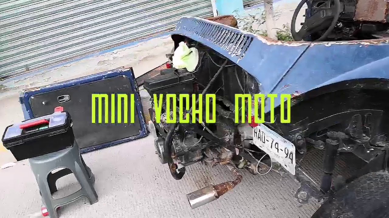 Mini Vocho Moto - YouTube