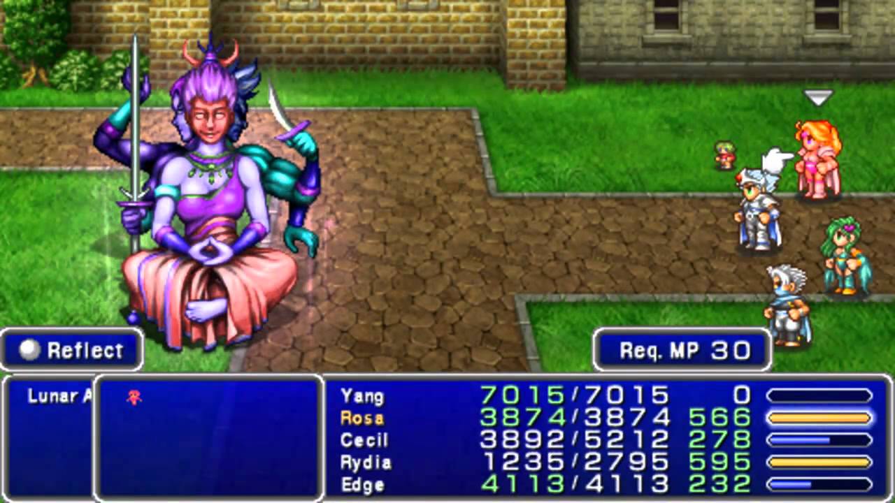 Final Fantasy IV (PSP) - Lunar Asura (ルナアスラ) - YouTube