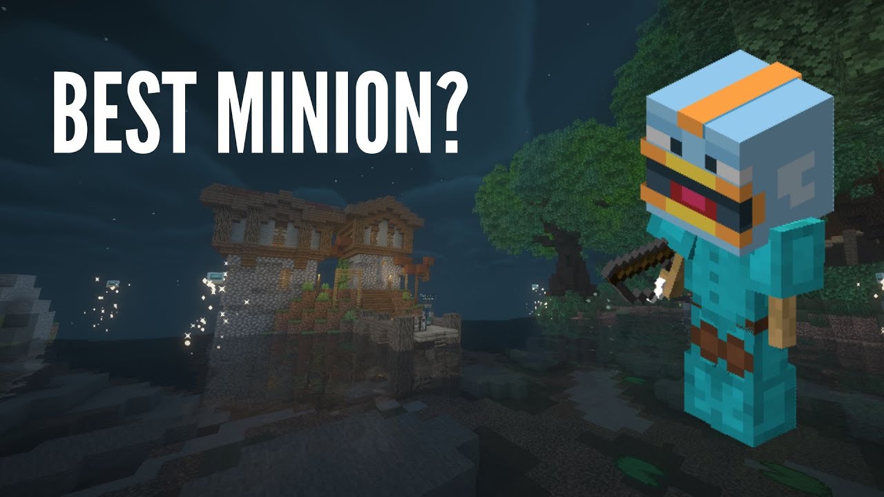 Is the FISHING MINION the BEST MINION in Hypxiel Skyblock? - YouTube