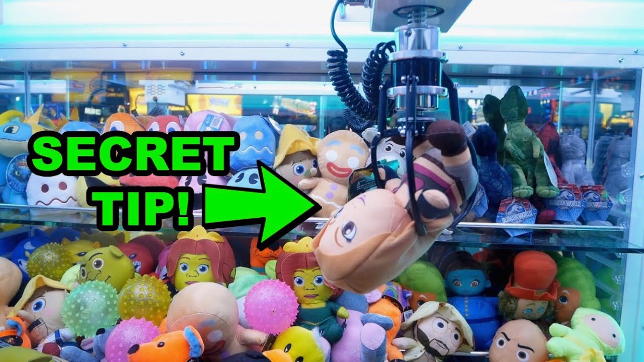 Simple TRICK to Win from Claw Machines! - YouTube