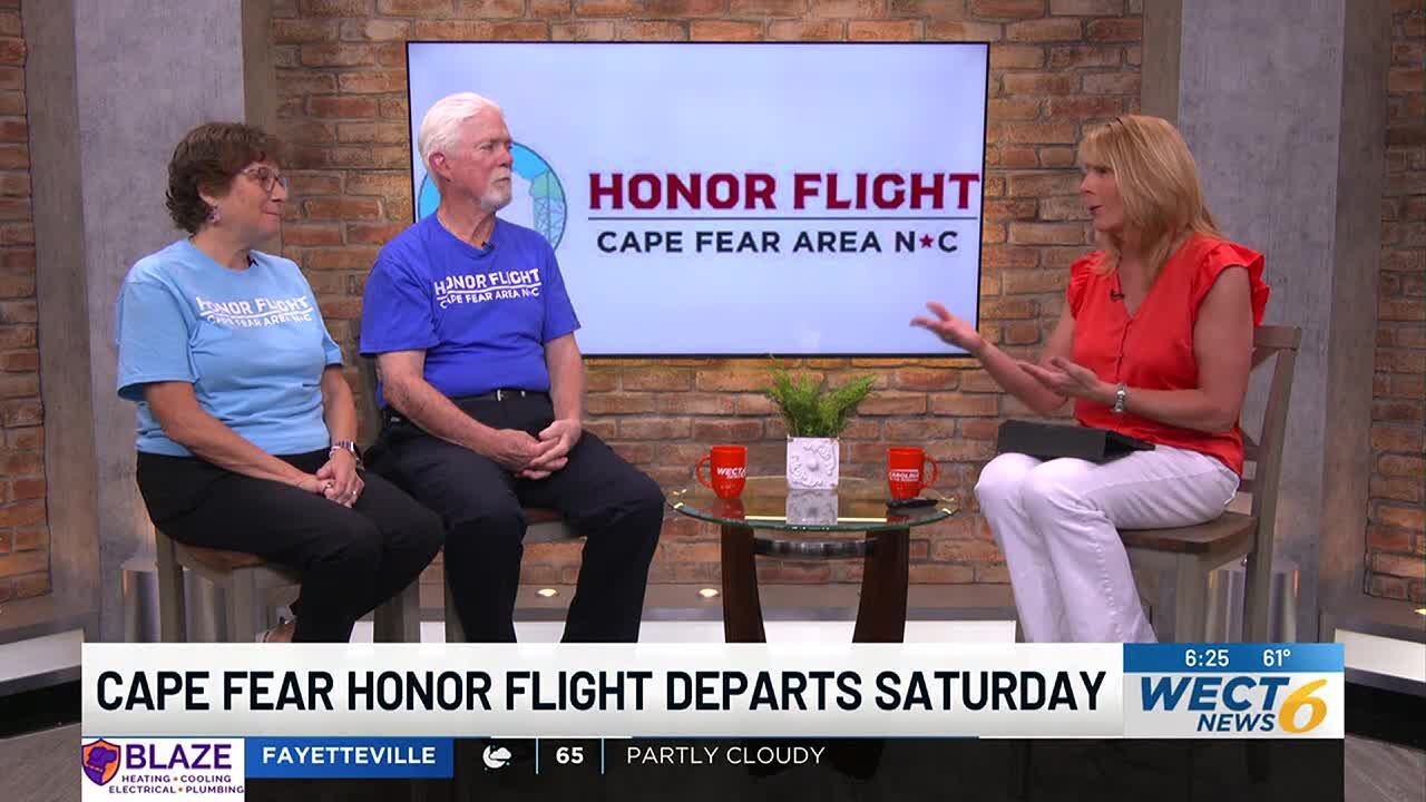 INTERVIEW: Honor Flight of the Cape Fear Area honors 84 veterans with a ...