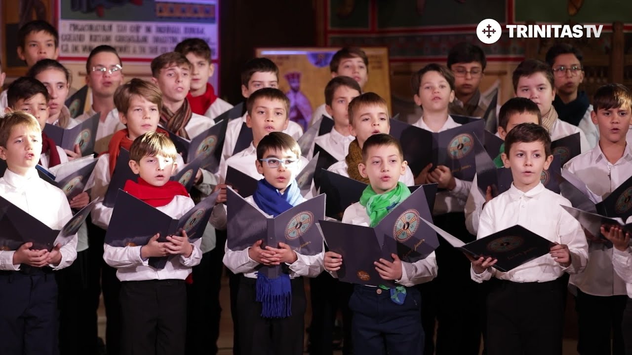 Bună sara, gazdă aleasă – Corul Tronos Junior - YouTube