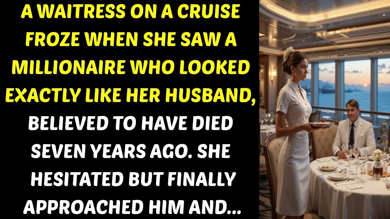 "Waitress Stunned to See Her 'Dead' Husband Resurface as a Millionaire ...