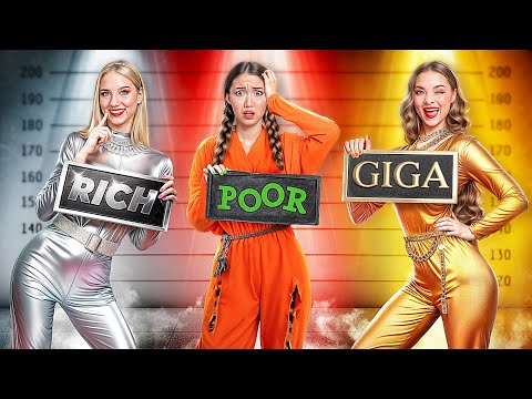 Zengin vs Fakir vs Giga Zengin Kız Hapiste | Komik Durumlar Multi DO Team