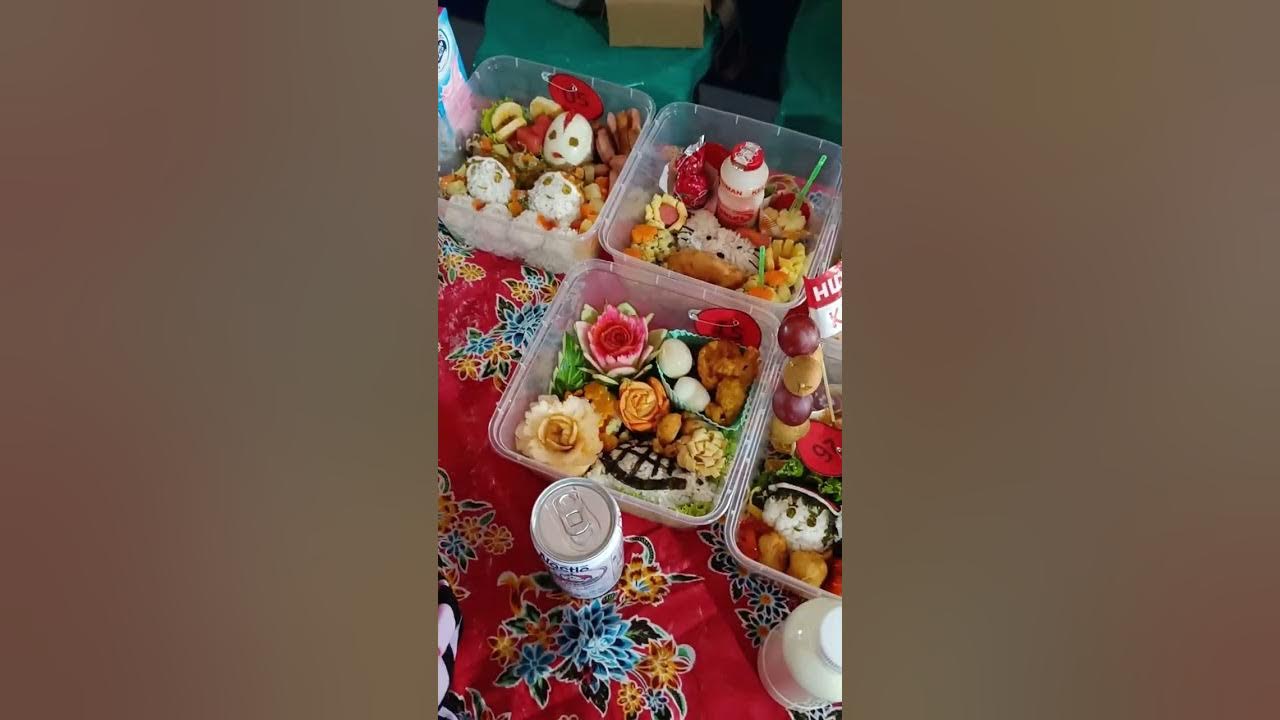 Lomba Menghias Bekal Ibu dan Anak 2 - YouTube