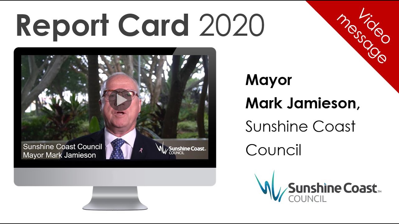 Report Card 2020 - message from Sunshine Coast Council - YouTube