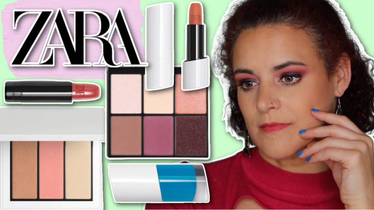 ZARA BEAUTY | trying new makeup products - YouTube