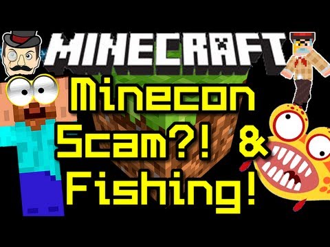 Minecraft News MINECON TICKET SCAM?! Plus Fishing! - YouTube