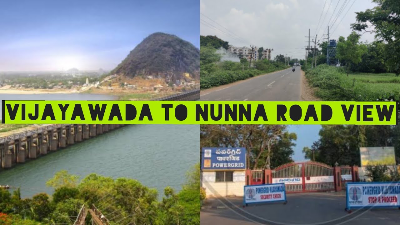 Vijayawada to nunna road view || Nunna main road view ️ - YouTube