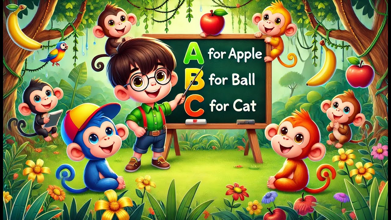 Phonics Song with TWO Words in 2D-A For Airplane - ABC Alphabet Songs ...