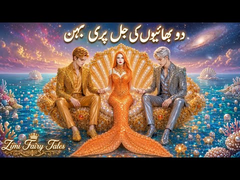 Two Brothers and Their Mermaid Sister 🧜‍♀️ 🌊 || Fantasy Fairy Tale | #urdustories #hindifairytales 