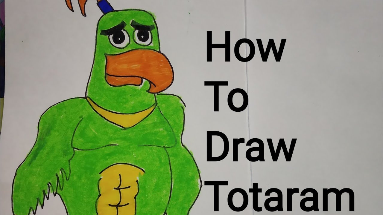 Drawing of Totaram - YouTube
