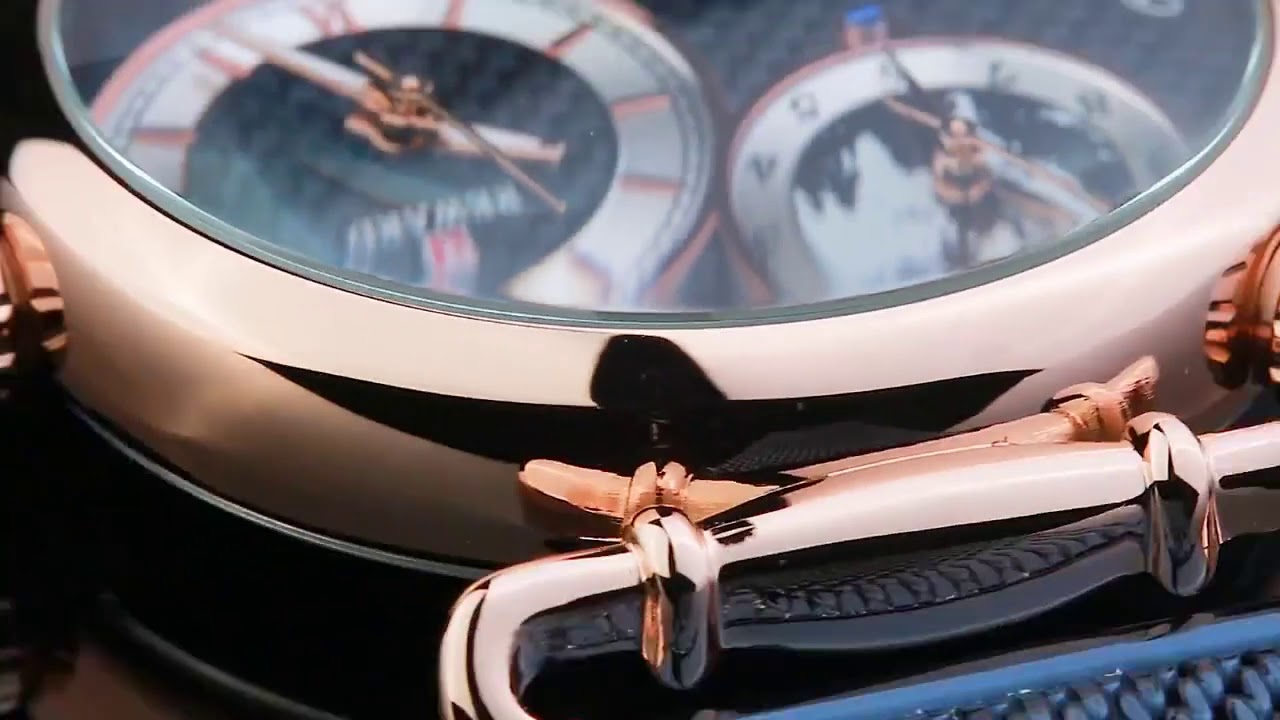 Reward 2019 New Dual Dial Display Watches Steel Strap Men - YouTube