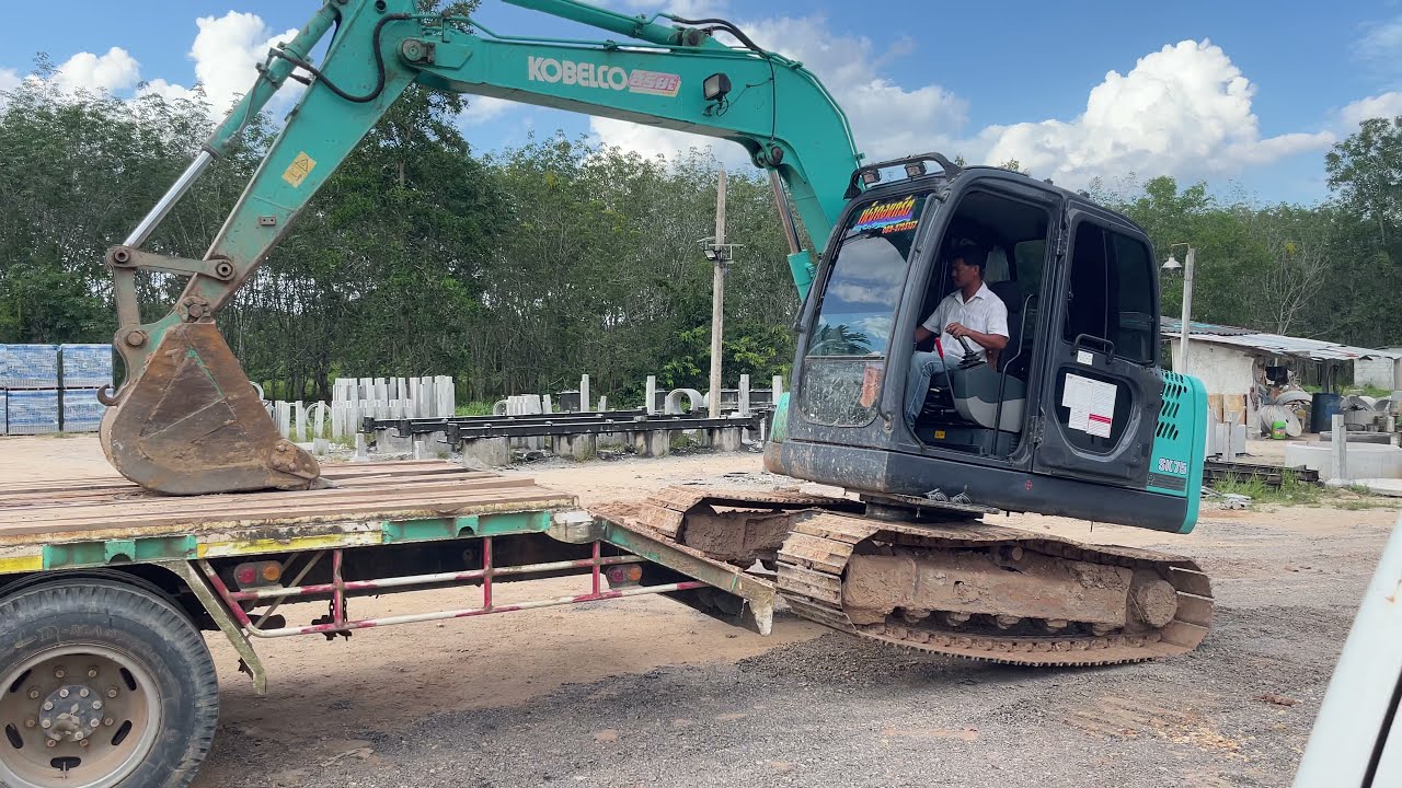 ขาย kobelco sk75-8 - YouTube