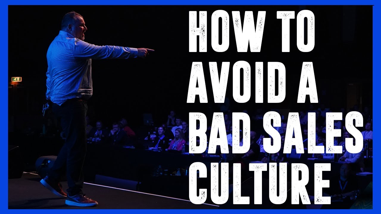 The Traits of a 'BAD' Sales Culture - YouTube