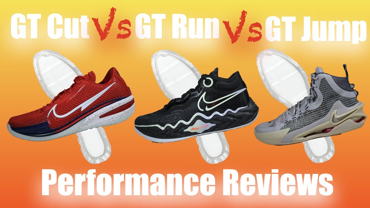 Nike Zoom GT Jump vs GT Cut vs GT Run - Full Comparison Review - YouTube