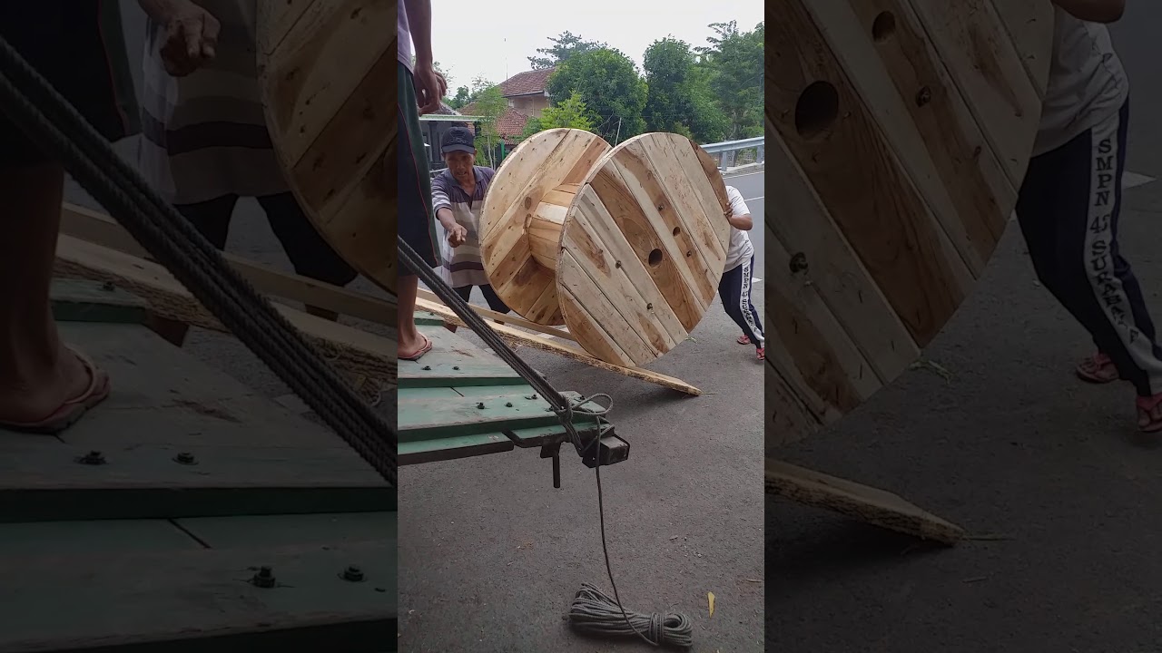 Haspel kayu - YouTube