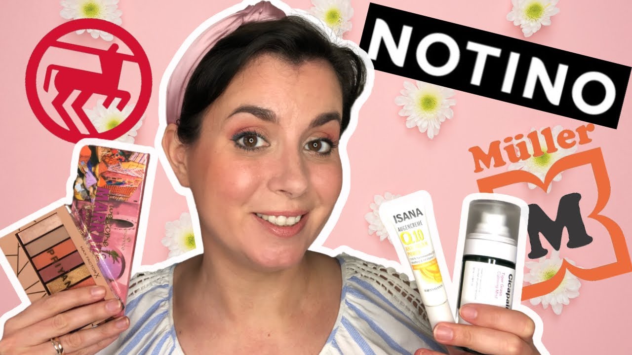 NOTINO, ROSSMANN, MÜLLER HAUL | Smink és bőrápolás - YouTube