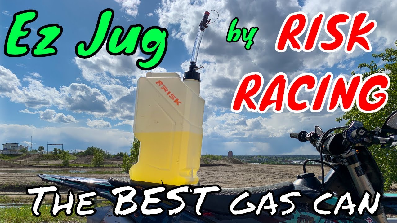 The Risk Racing Ez Jug -The Gas Can To Save ALL Gas Cans - YouTube