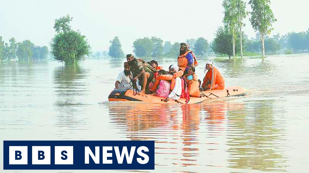 Pakistan’s flood homeless start to despair | BBS News - YouTube