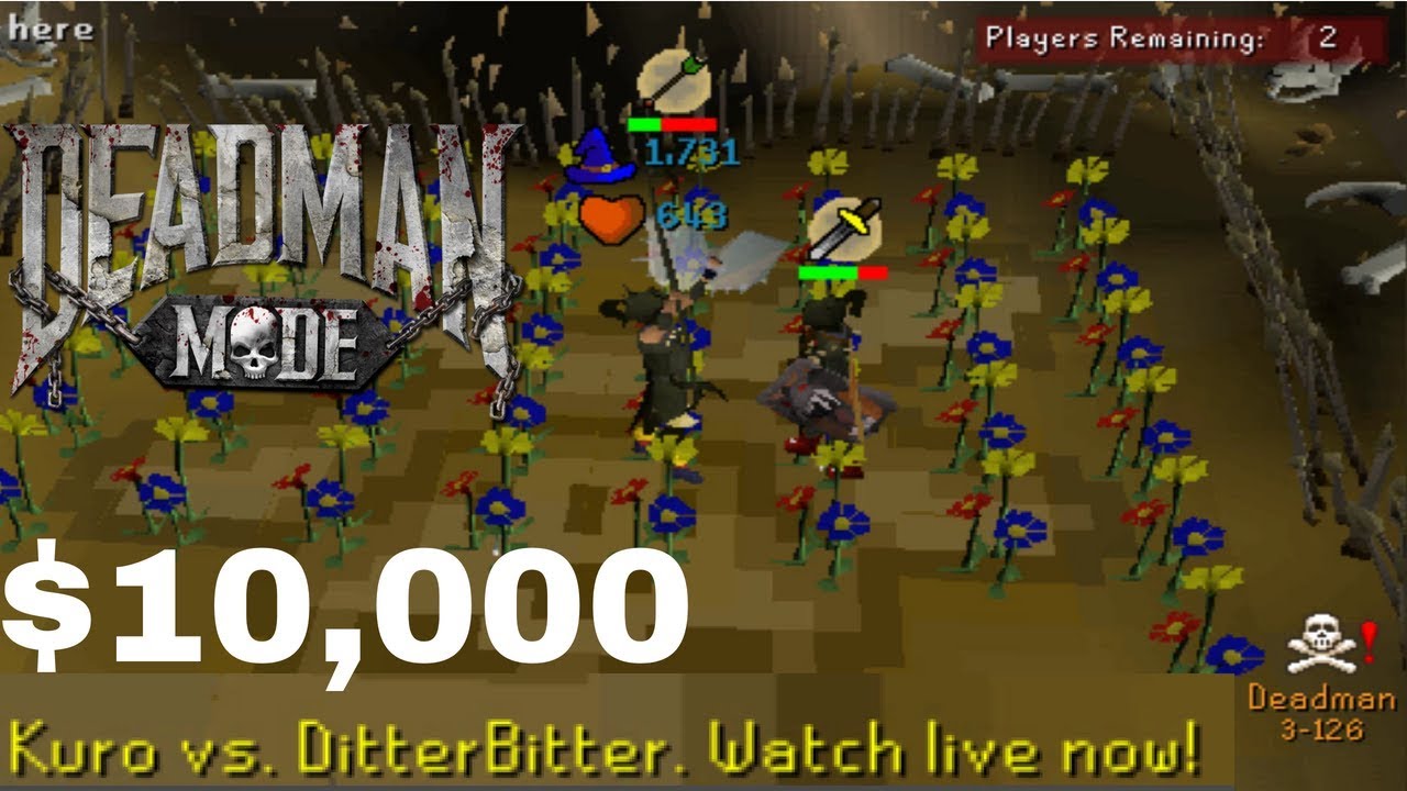 DitterBitter: Winning $10,000 [Deadman Mode Season 10 Tournament] - YouTube