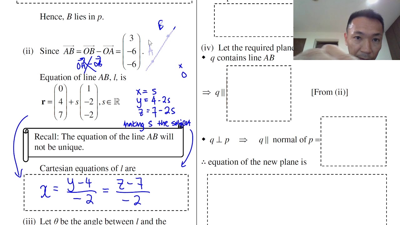 Vectors 6 Part 09: Example 14 - YouTube