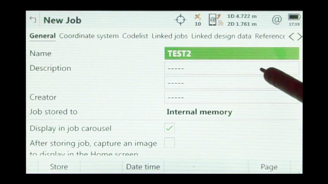 Leica Captivate v7.0.3 - Create Job - YouTube