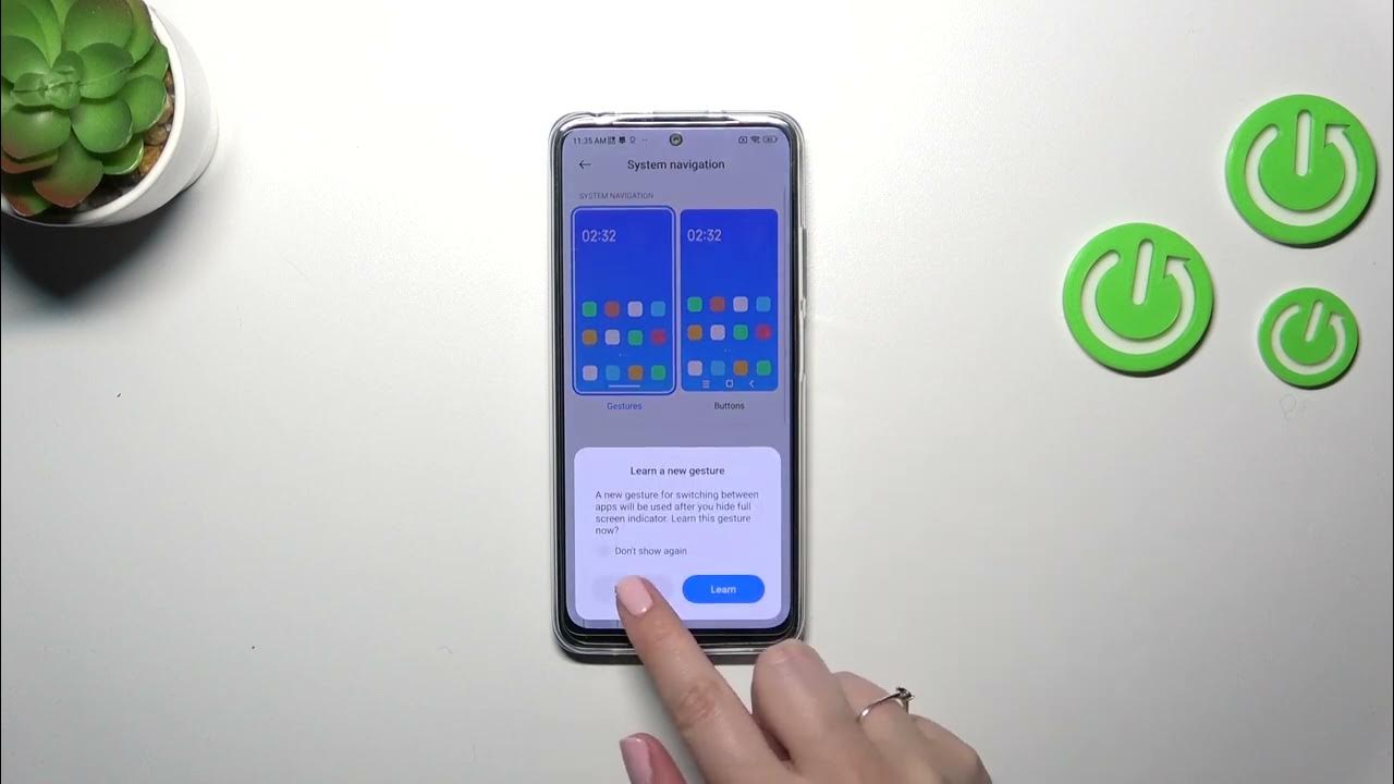 How To Set Gesture Navigations On XIAOMI Redmi Note 12S | 3 Buttons & Gesture Navigations - YouTube