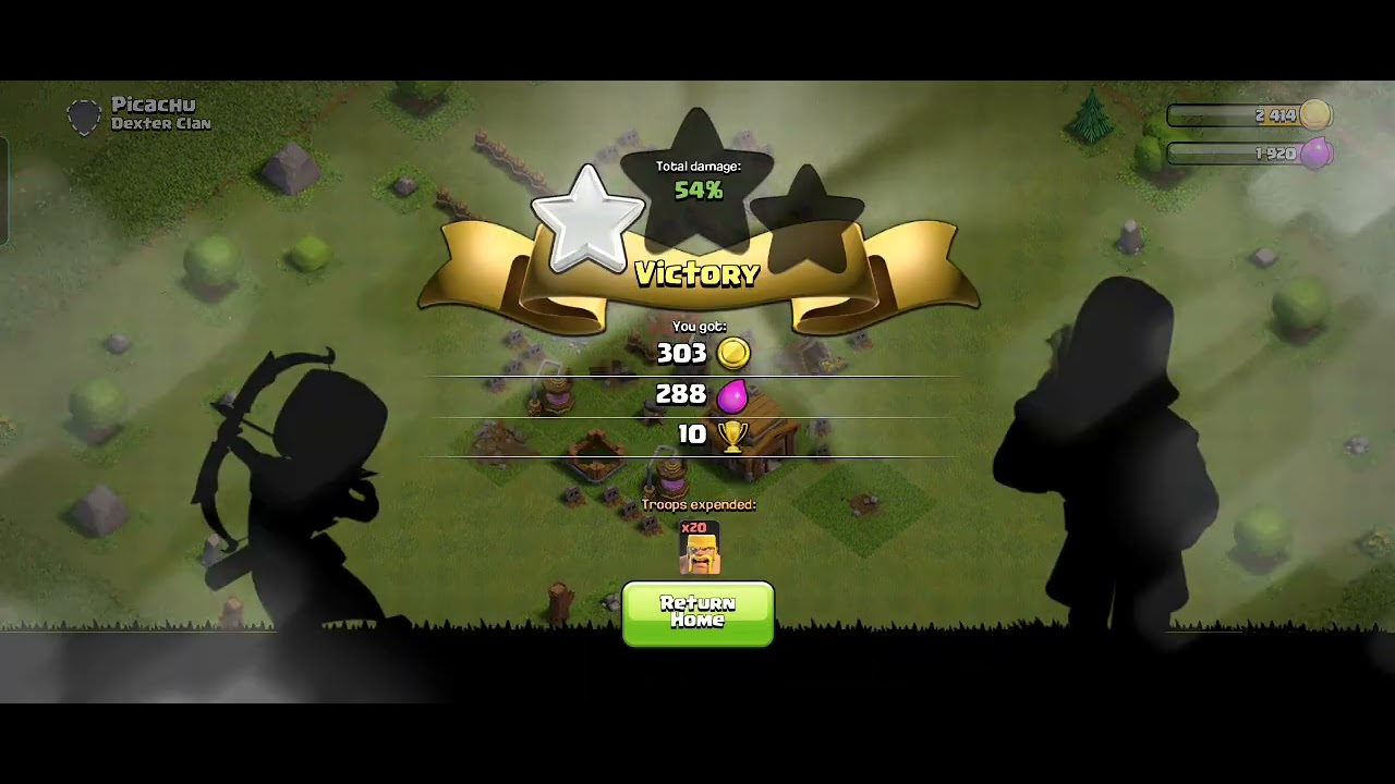 [ clash of clans ] town hall [ level 2 ] [ part 1 ] - YouTube