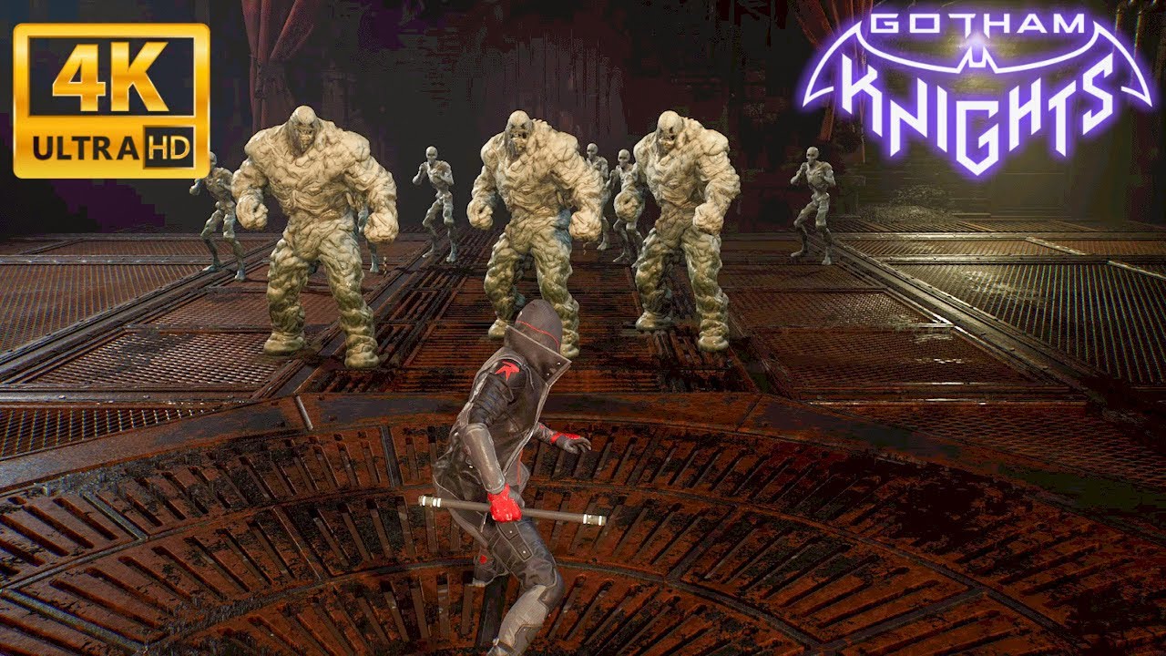 Robin vs Clayface #1 with Year One Suit - Gotham Knights (4K) - YouTube