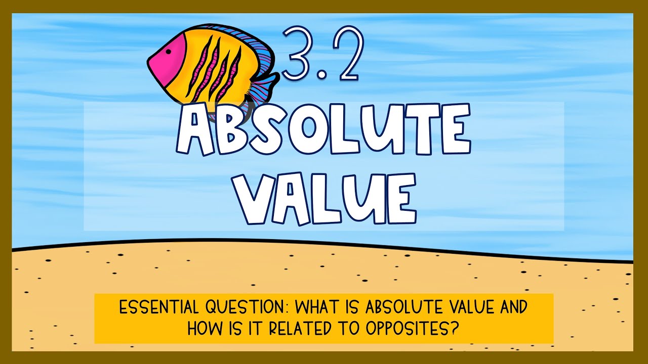 6th Grade Accelerated Math | 3.2 Absolute Value - YouTube