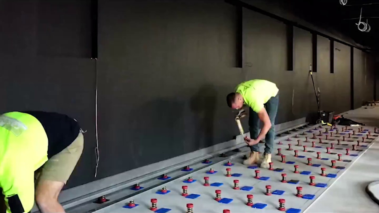 Embelton NXS Gym Vibration Isolation System – Lightweight - YouTube