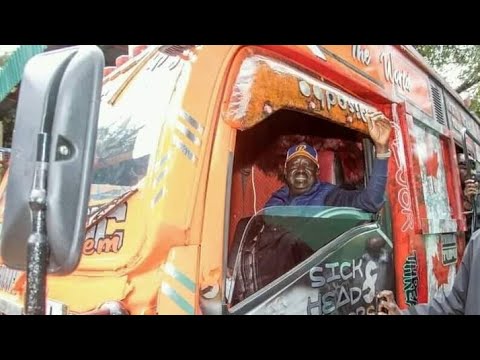 raila on Matatu opposite #matatuculture - YouTube