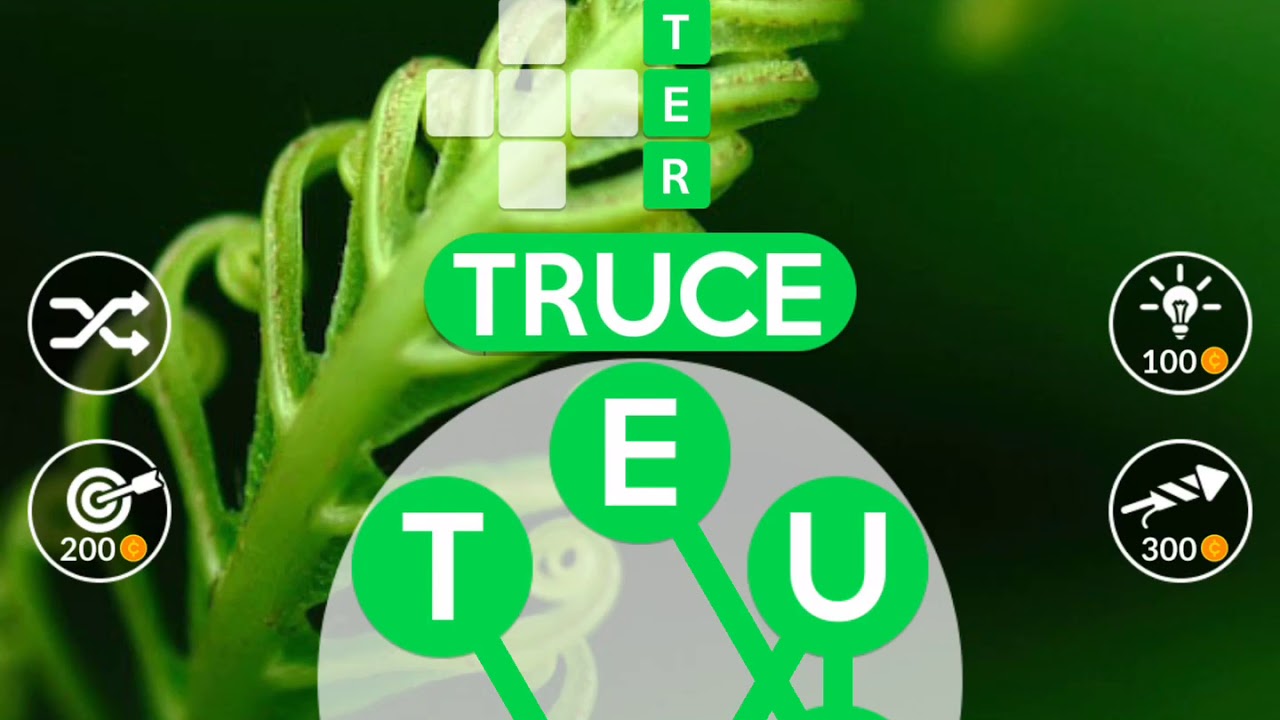 Wordscapes Level 3077 Answers - YouTube