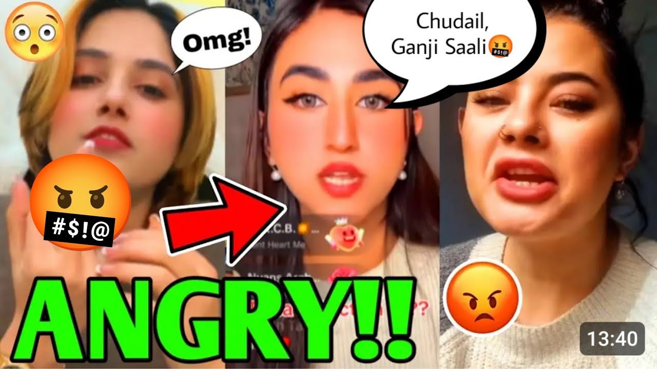 Alizeh Angry🤬 Reply to Nepali 🇳🇵Girls Abusive Behavior 🧐| Big ...