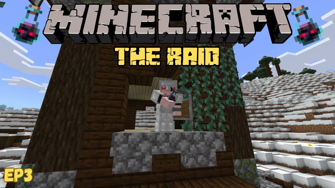 PopiLoli Minecraft Let's Play - Ep. 3: Bad Omen Raid Of Our Village ...