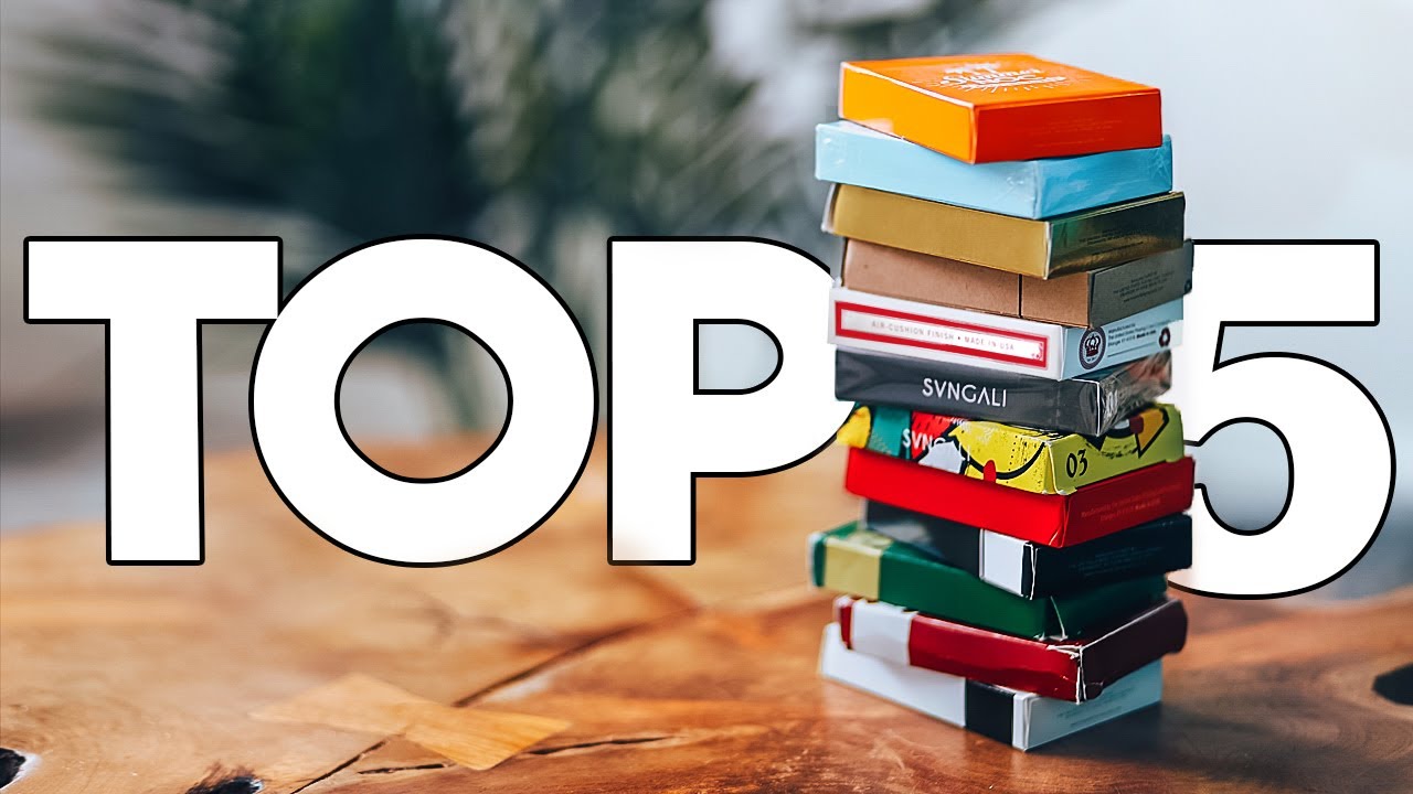 My FAVORITE Playing Cards (TOP 5 MUST-HAVE DECKS) - YouTube