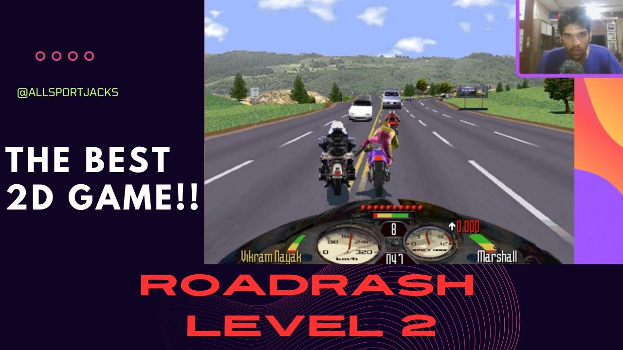 Road Rash Stream || Level 2 || AllSport Jacks - YouTube
