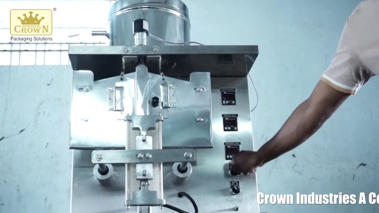 Pepsi Candy Packing Machine|crownindustries |hyderabad - YouTube