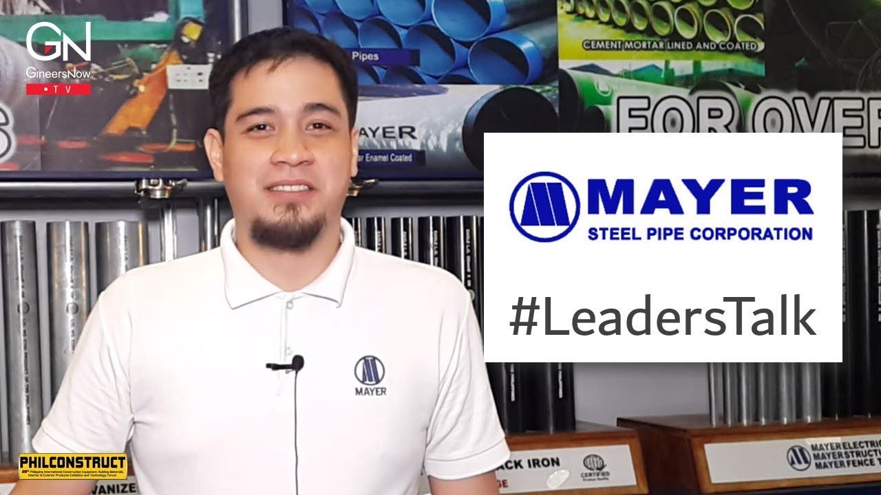 #LeadersTalk with Mayer Steel Pipe Corporation Philippines, Mark Mata ...