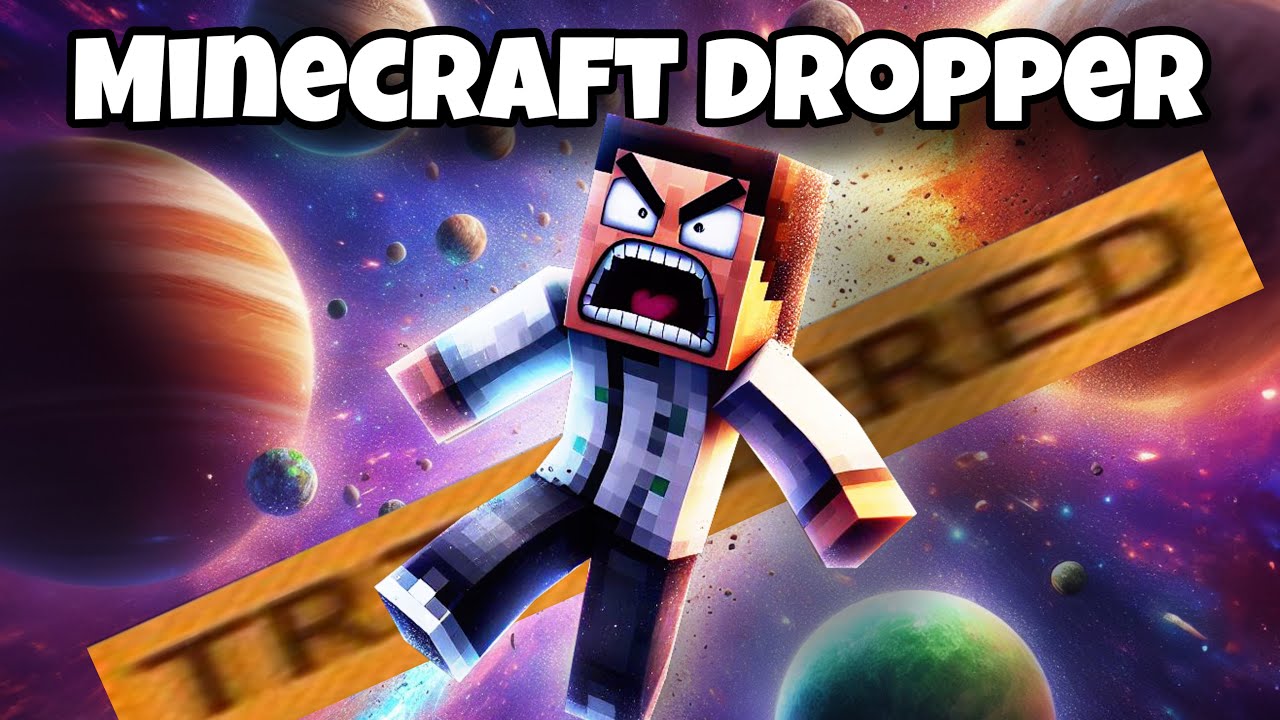 We got TRIGGERED in Minecraft | Dropper Challenge Fails! - YouTube