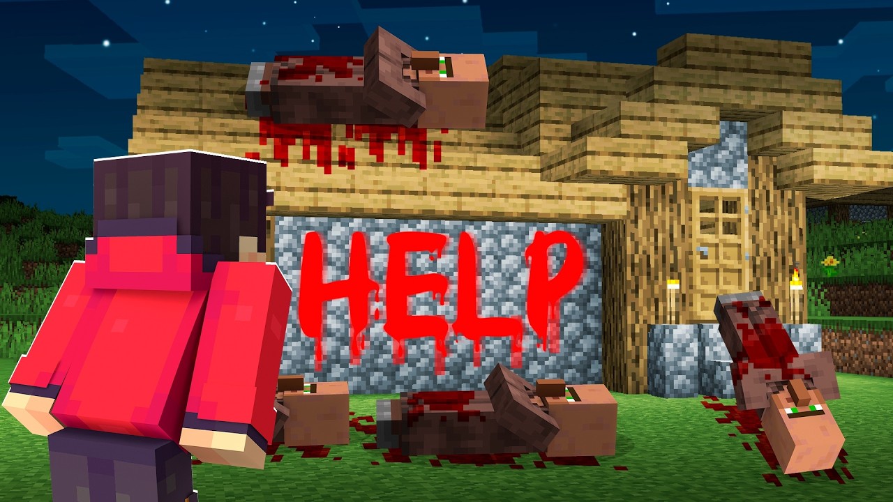 If You See This BLOODY House in Minecraft.. RUN AWAY FAST! - YouTube