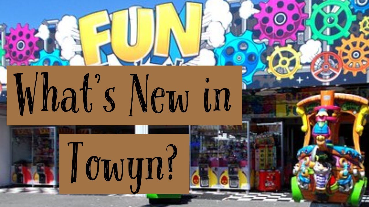 Towyn Update - Fairground, arcades, New Crazy Golf !! - YouTube