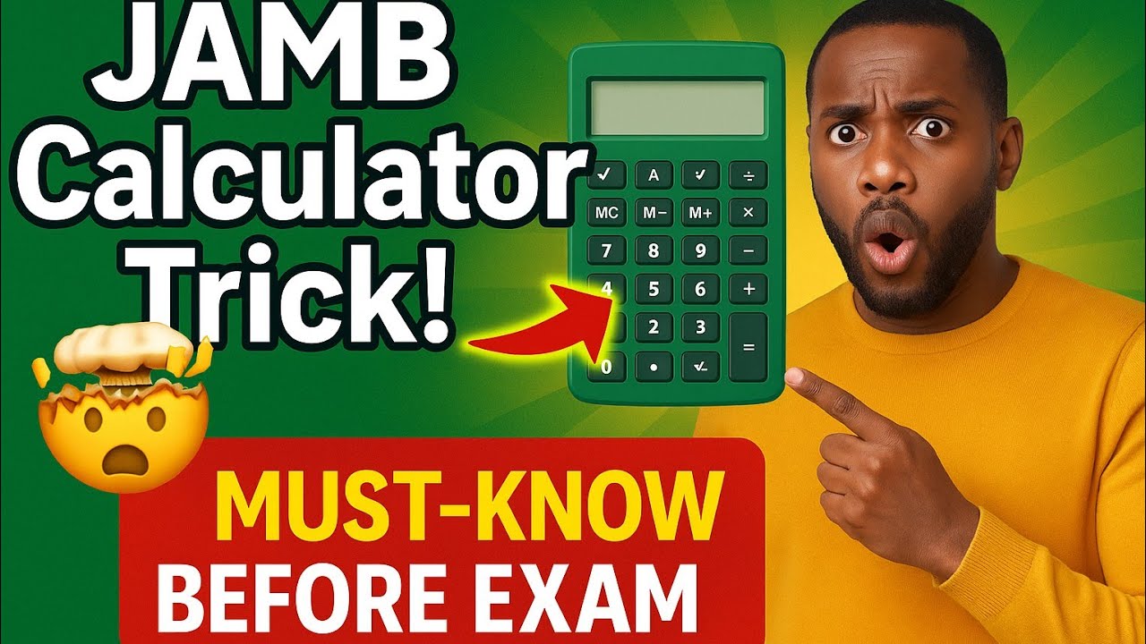 How to Use the JAMB Calculator in the Exam Hall | Pass JAMB 2025 with ...