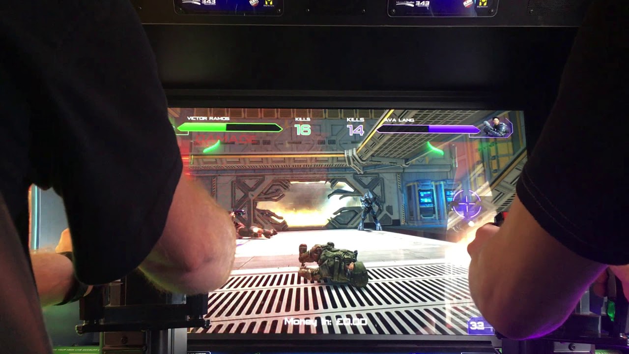 Halo Fireteam Raven - 4 Minutes of Gameplay (Arcade) [CAM] - YouTube