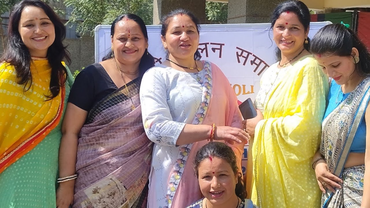 Happy choti holi everyone💕Family wellfare program - YouTube